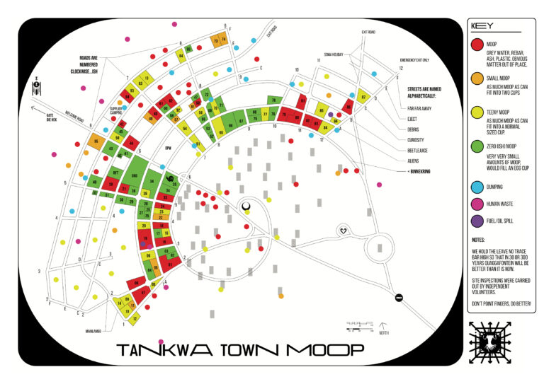 The 2023 MOOP Map - AfrikaBurn | Invent the World Anew
