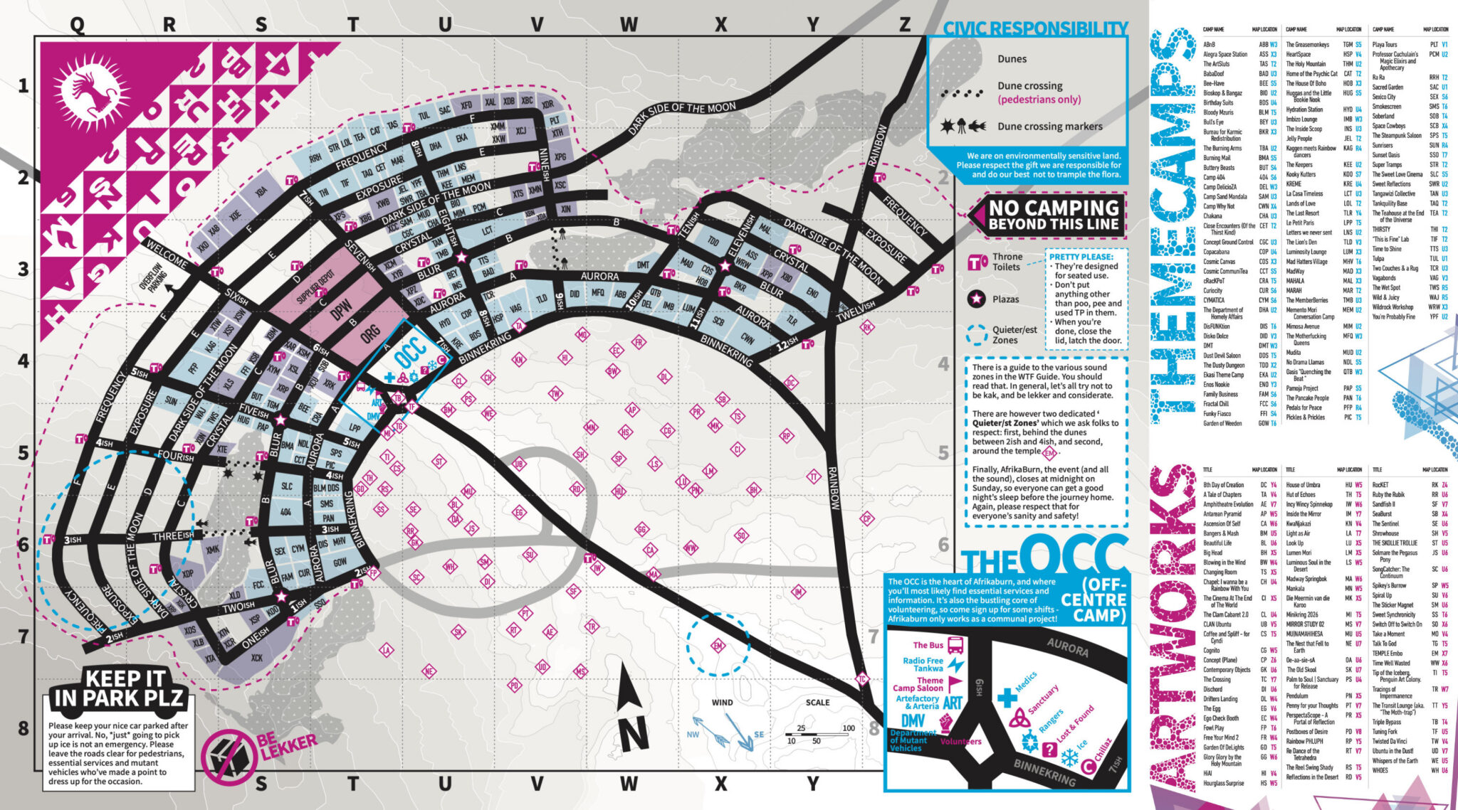 AfrikaBurn 2026 Map - AfrikaBurn | Invent the World Anew